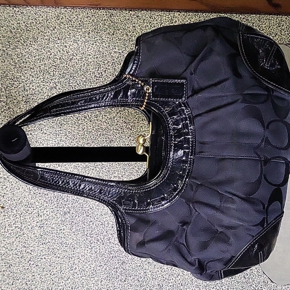 Coach | Bags | Coach Ergo Kisslock Frame Satchel | Poshmark